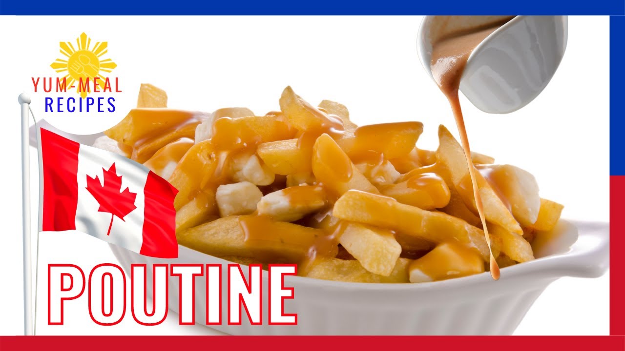 POUTINE | French Fries | CANADIAN FRENCH FRIES GRAVY AND CHEESE CURD ...