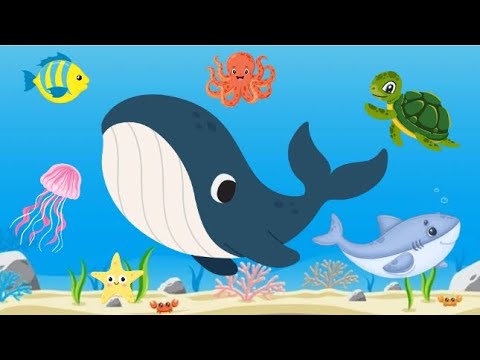 Down in the deep blue sea | kids song | learning with Jojo - YouTube
