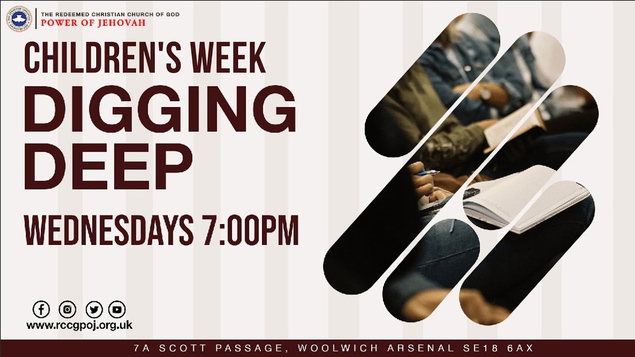 LIVE DIGGING DEEP CHILDREN'S WEEK 10/05/2023 - YouTube