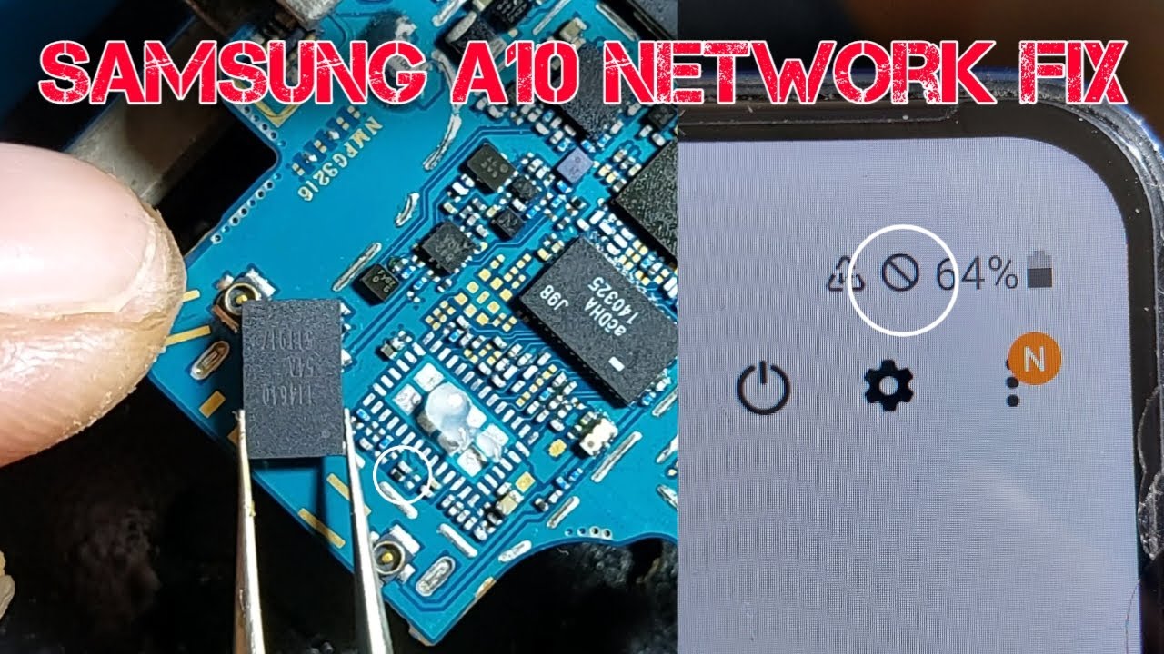 Samsung A10 Emergency Call Only Solution || A10 Network Solution ...