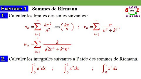 Exercices corrigés. Intégrale de Riemann et primitives - YouTube