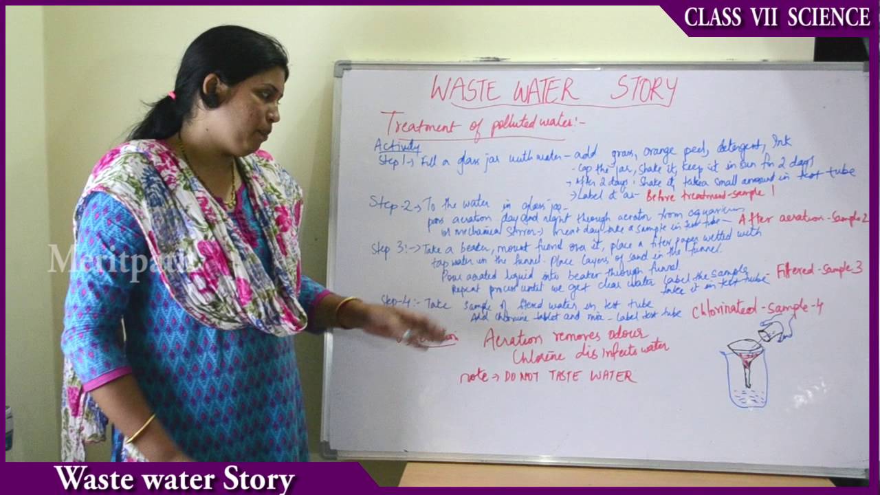 class 7 Science CBSE Waste water story part 2 - YouTube