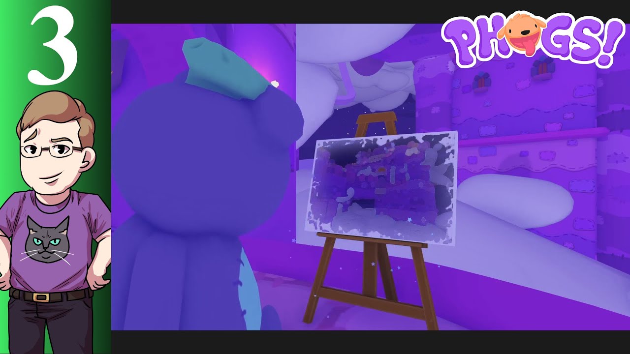 Let's Play PHOGS! (Blind) Part 3 - Watcher Walkways and a Suspicious Painter! - YouTube
