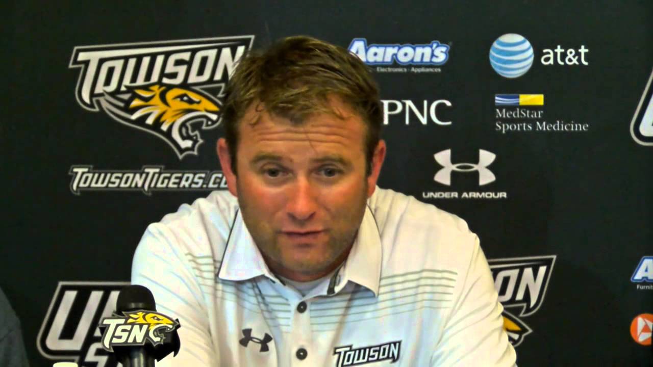 Towson Football's Rob Ambrose and student athletes share thoughts ...