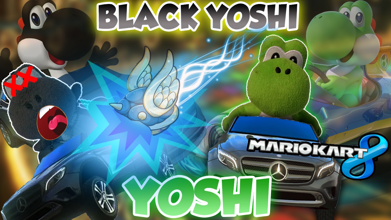ABM: Yoshi vs Black Yoshi !! Mario Kart 8 Gameplay Match!! HD - YouTube