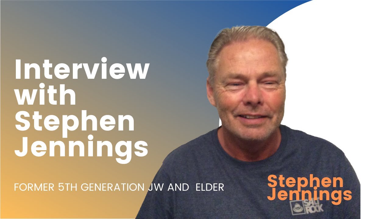 Interview of Former Jehovahs Witness Elder Stephen Jennings (#exjw ...