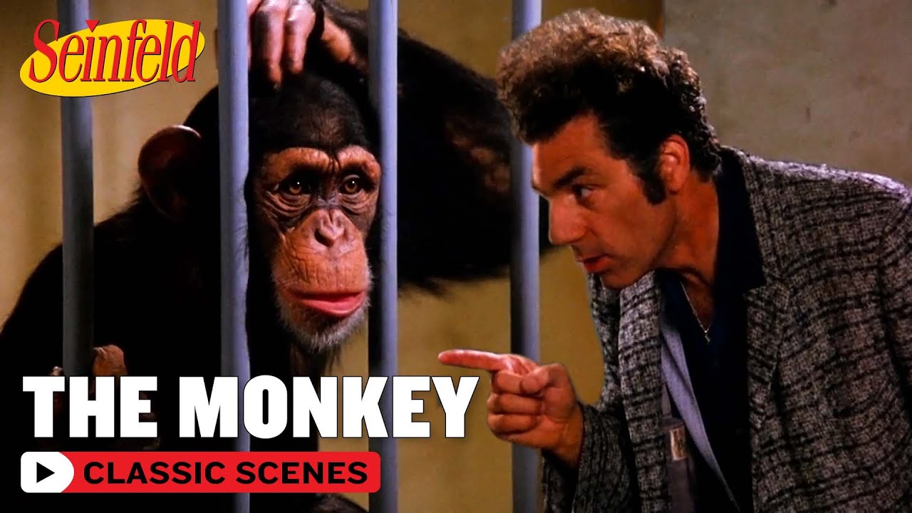 Kramer Has A Fight With A Monkey | The Face Painter | Seinfeld - YouTube