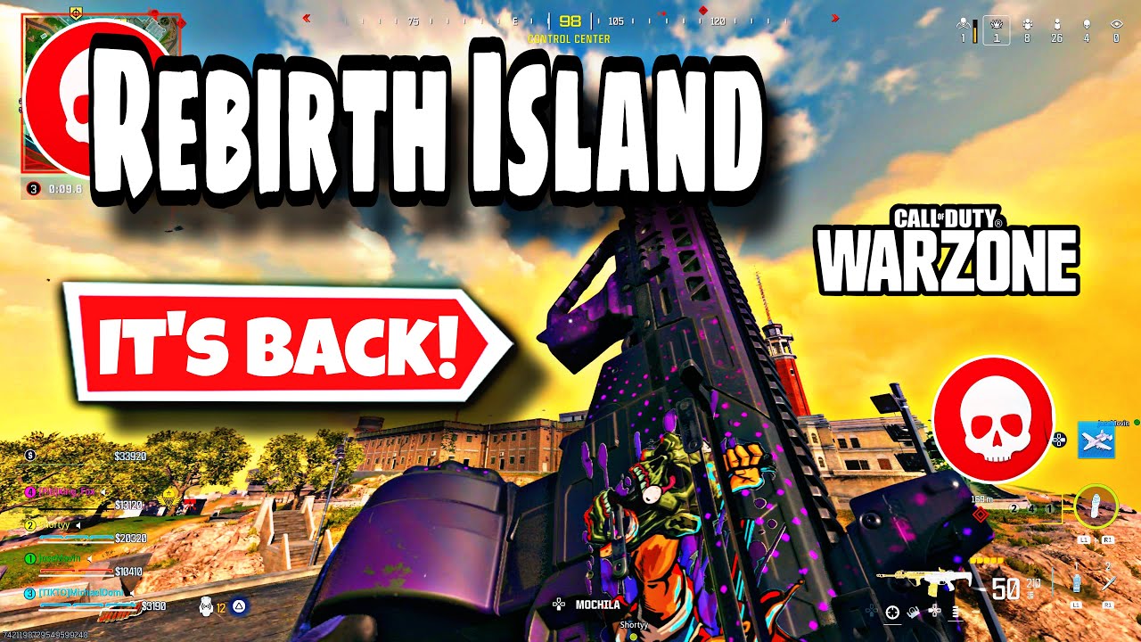 Call of Duty Warzone 3 Rebirth Island Gameplay PS5 - YouTube