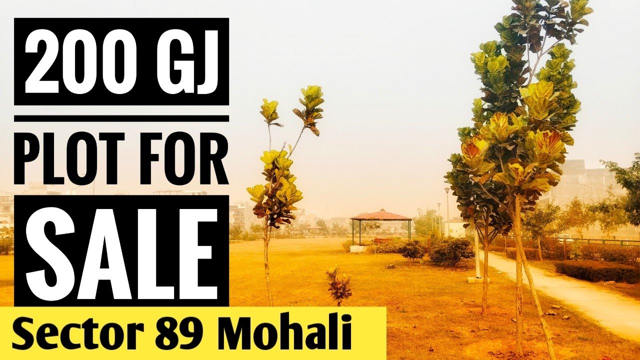 🤙 7888961721 || SECTOR 89 MOHALI PLOT FOR SALE - 200 GJ || SIZE 30 X60 ...