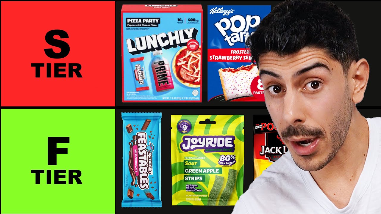 THE ULTIMATE SNACK TIER LIST (Doctor's Picks) - YouTube