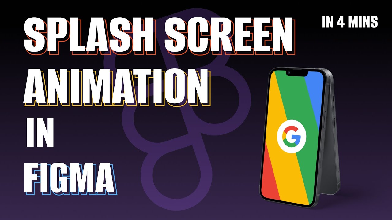 Create Splash Screen Animation in Figma | Figma Tutorials | Figma ...