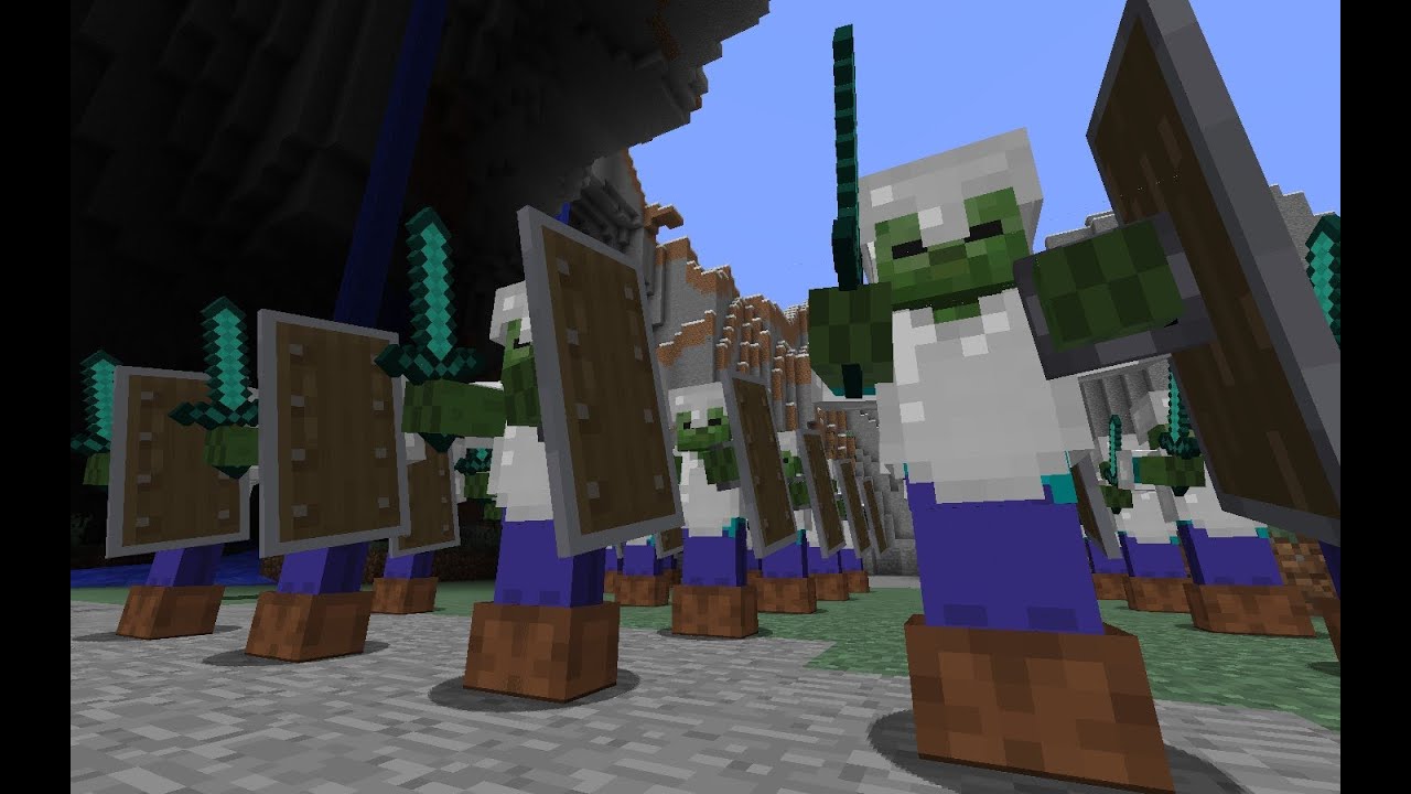 (Modded) How to Make Naturally Spawning Armies in Minecraft 1.12.2 ...