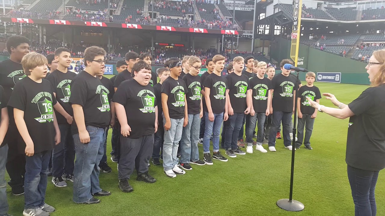 Trinity Springs MS Choir "O Canada" - YouTube