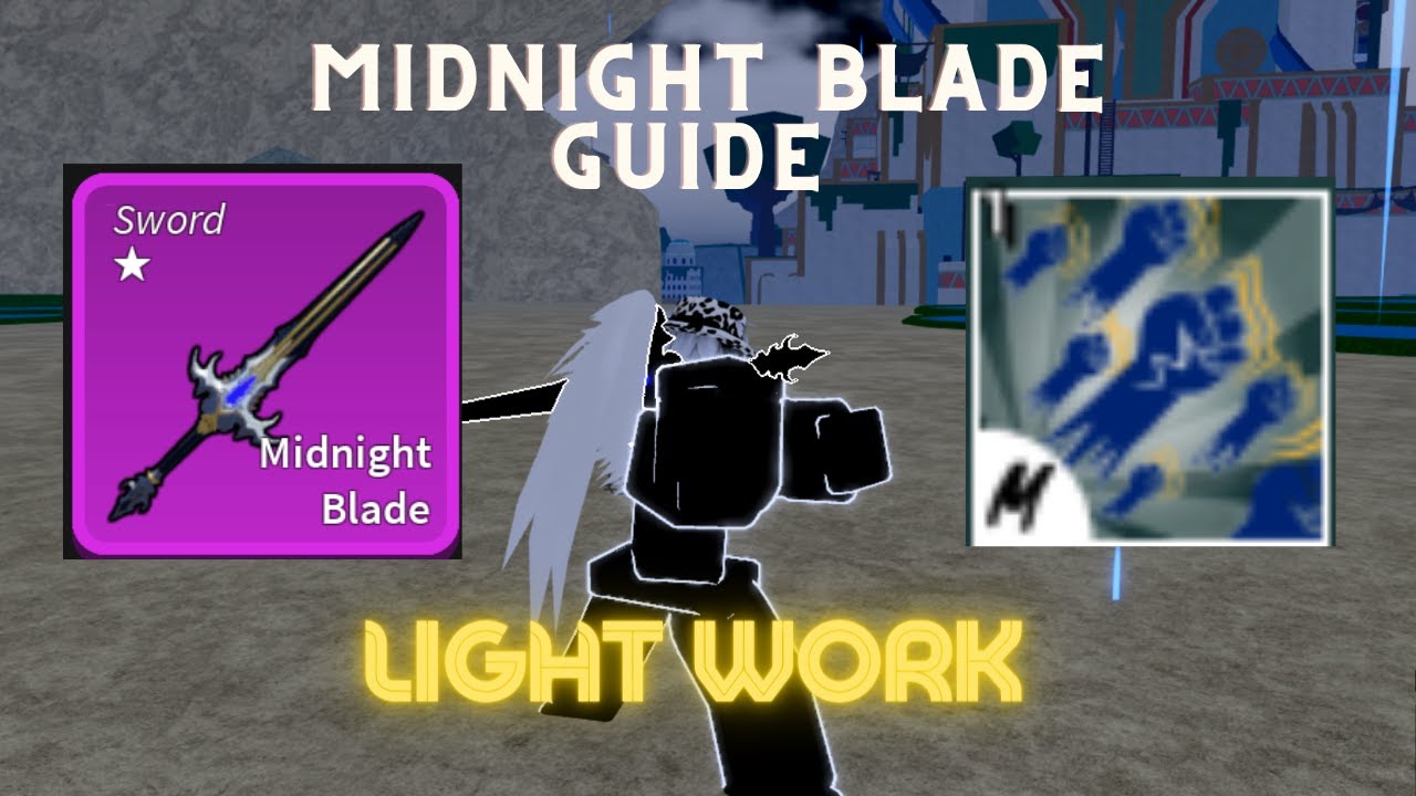 Midnight blade PVP guide with Tips & Tricks |bloxfruits|Update20 - YouTube