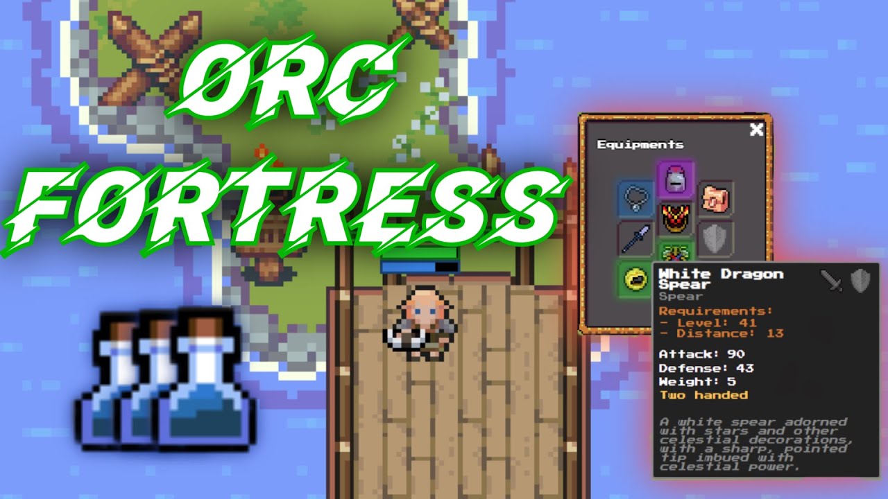 Definya mmorpg 2d - Hunt Orc Fortress - YouTube