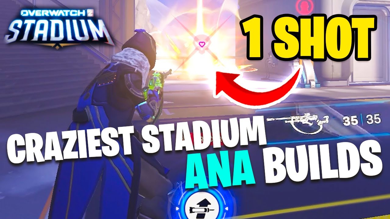 We made the CRAZIEST Ana builds for STADIUM - YouTube