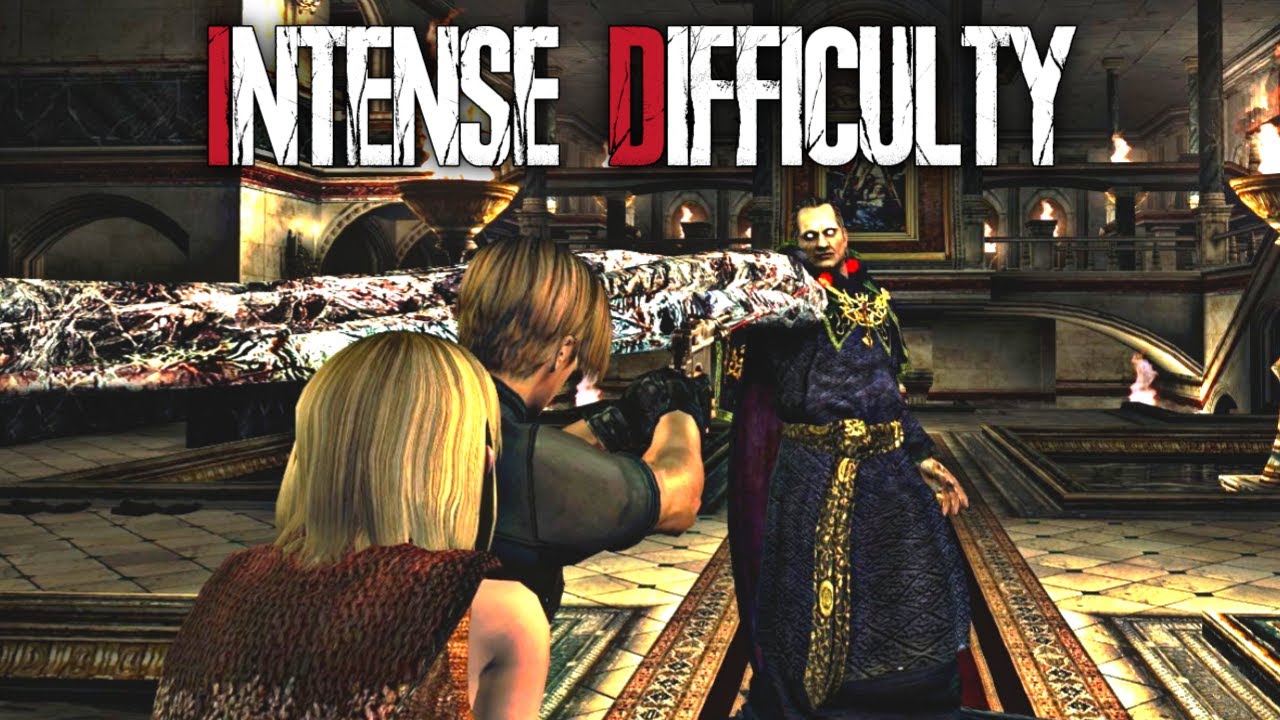 Resident Evil 4 UHD : Mod Intense Difficulty NG #4 - YouTube
