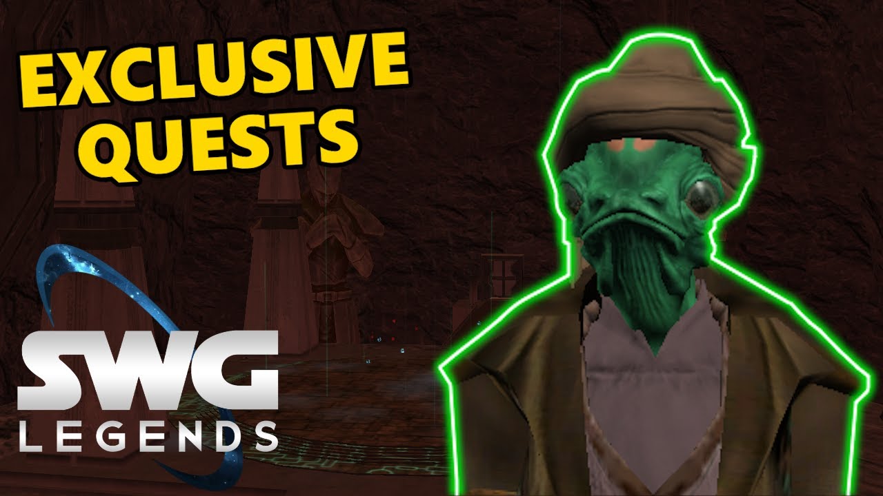 SOLO Jedi Theme Park & Other Legends Quest Content | 1 to 90 | SWG ...