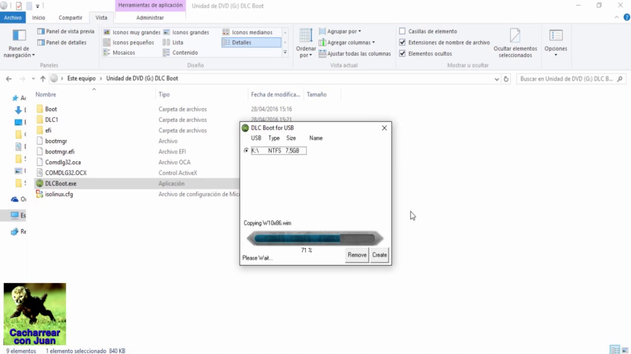 DLC Boot for USB - YouTube
