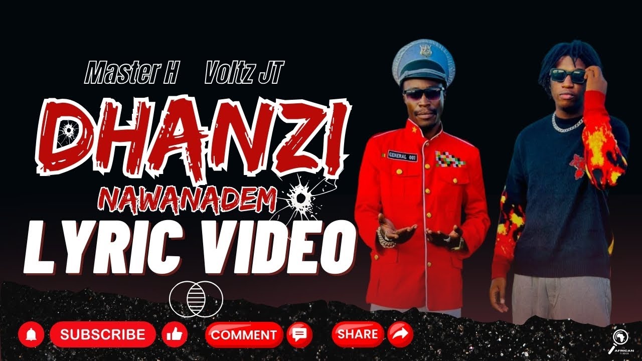 Master H - Dhanzi Lyric Video (feat. VOLTZ JT) || African Finder - YouTube