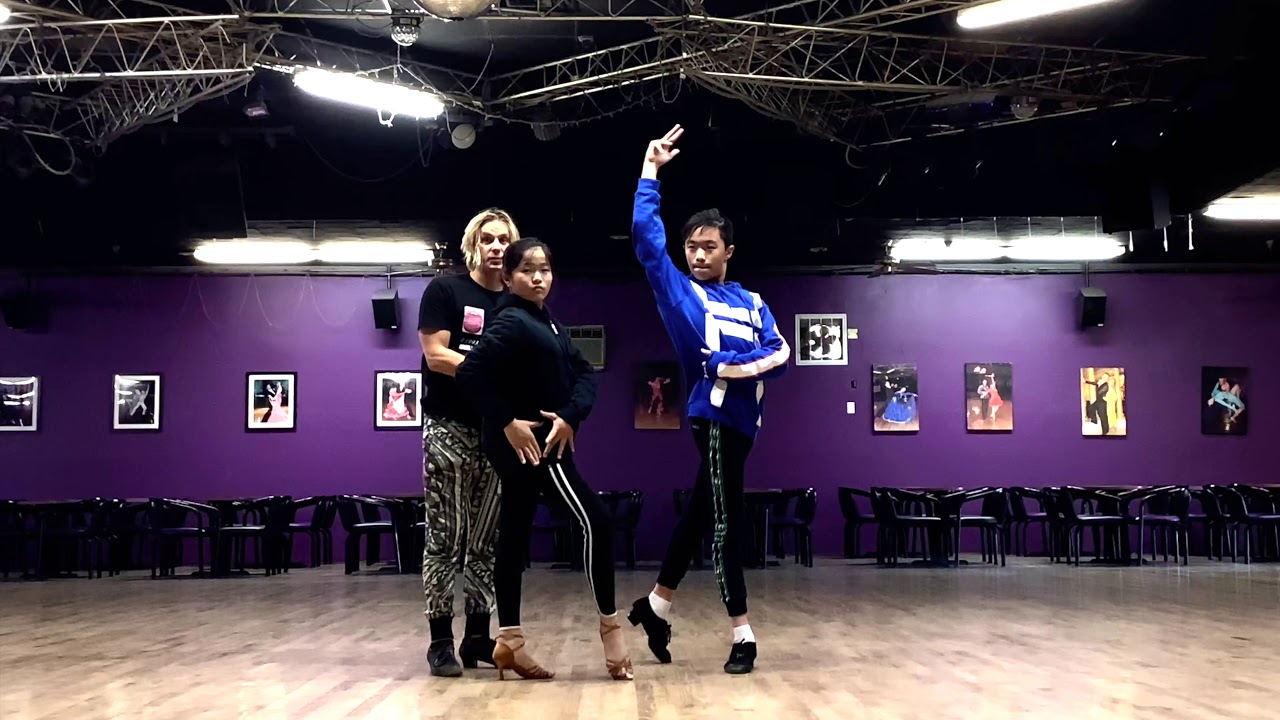 💥CUBAN MOTION / COMPRESSION / SQUEEZING 💥Private Ballroom Dance Lessons ...