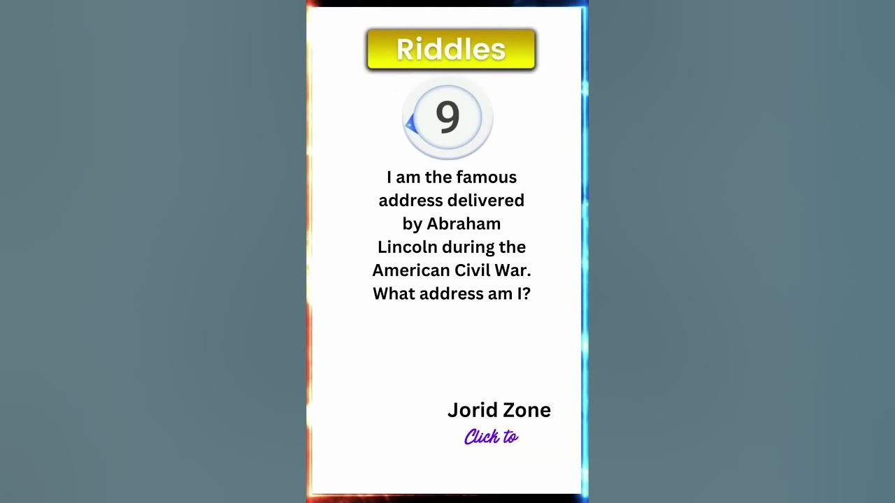 "History Quest: Solve These United States Riddles"Tags: #HistoryQuest # ...