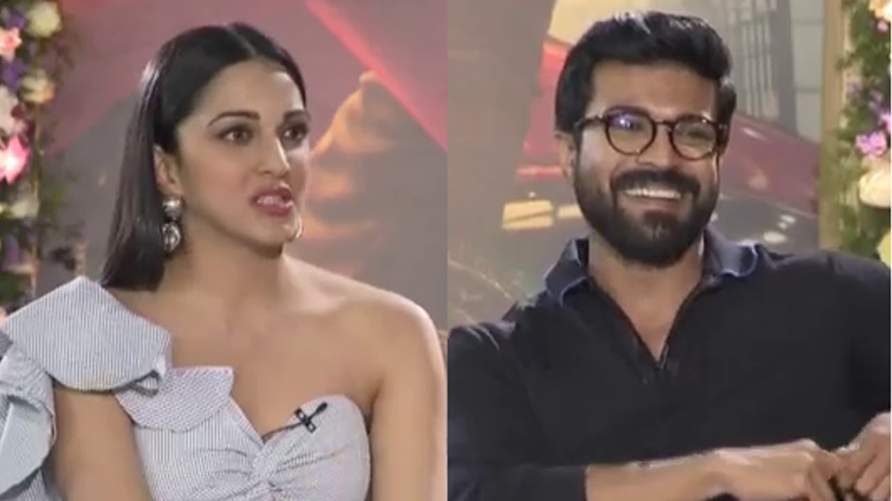 Ram Charan Kiara Advani Interview on Vinaya Vidheya Rama Movie ...