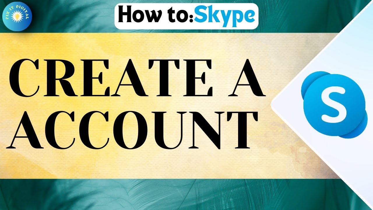 How To Create A Skype Account (2025) | Get Your Skype IDName - YouTube