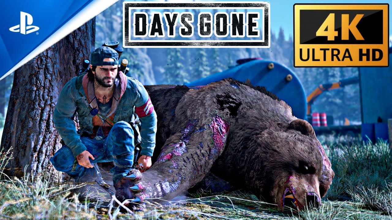Days Gone Rager Bear Fight Gameplay Walkthrough | Bend Studio - YouTube