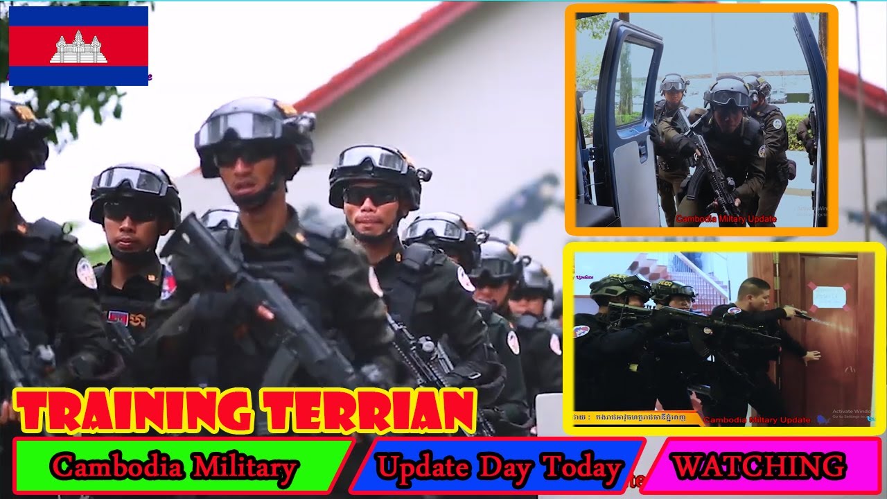 Special Training Update For Cambodia Special Force Cambodia Military
