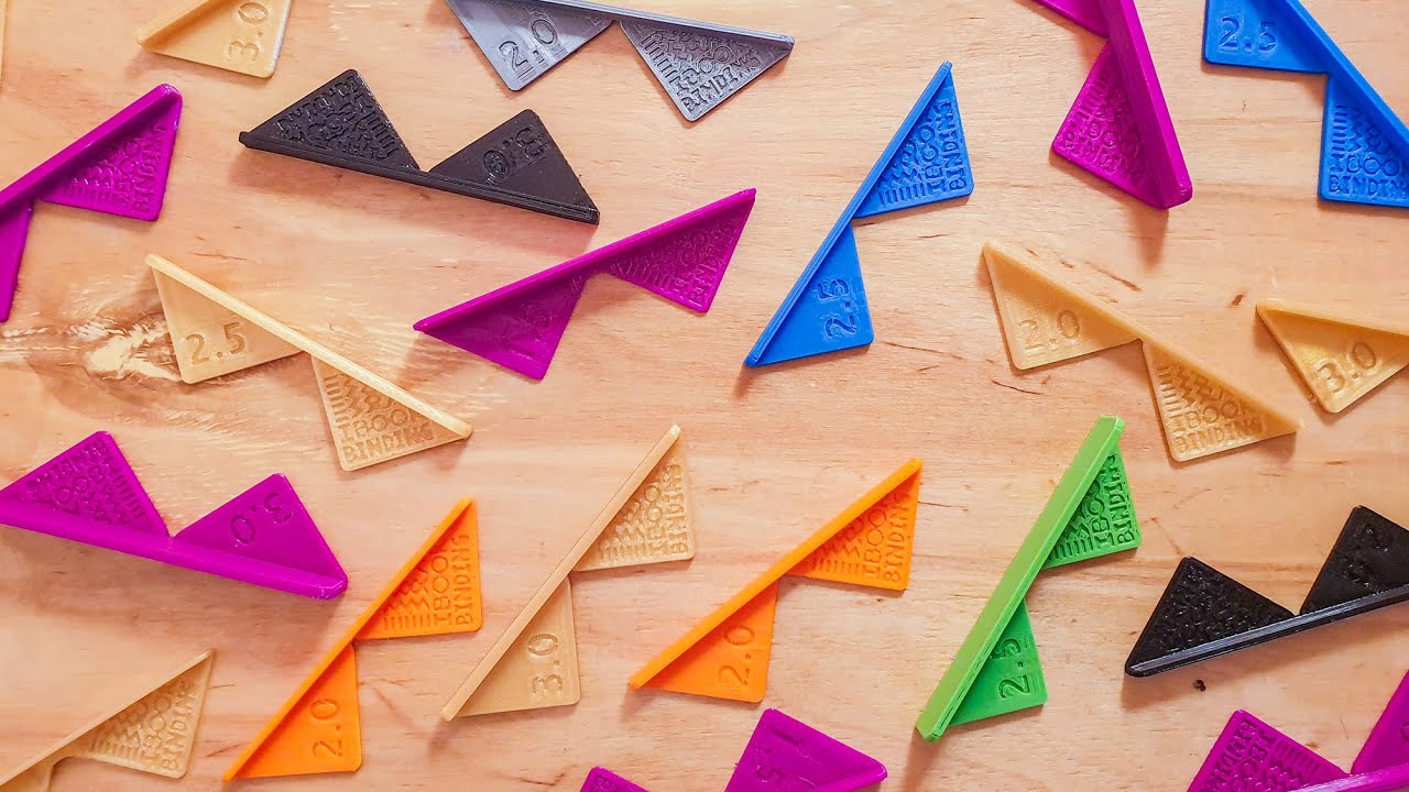 Mitering Book Cover Turn-Ins at Corners with Corner Cutting Jigs ...