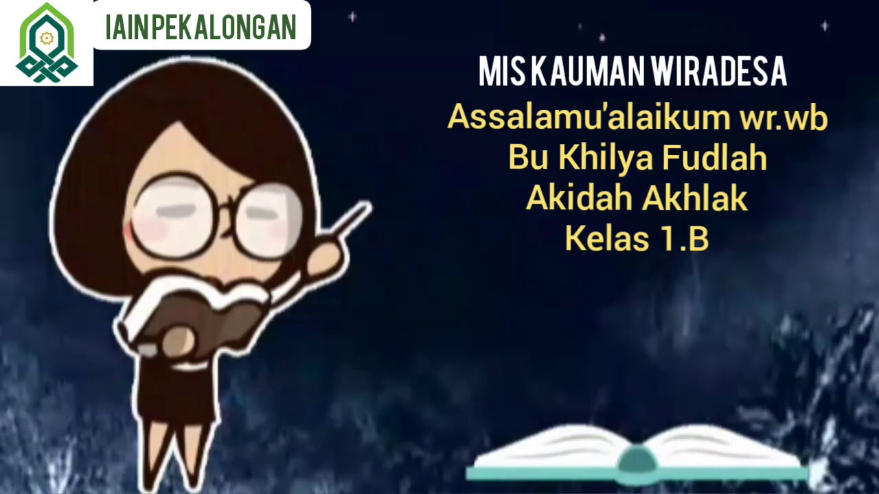 Kalimat Tayyibah ( Basmalah dan Hamdalah ) untuk kelas 1 MI/SD - YouTube