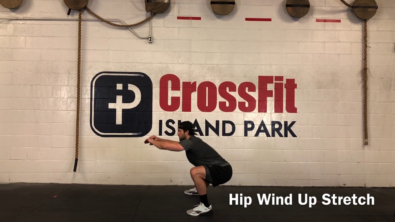 Hip Wind Up Stretch - YouTube