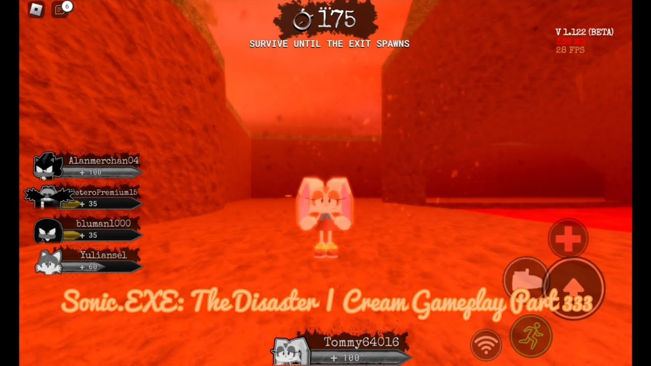 Sonic.EXE: The Disaster | Cream Gameplay Part 333 - YouTube