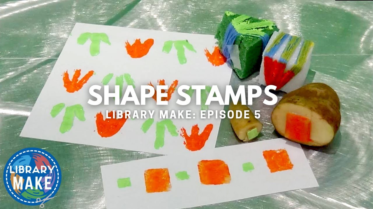LIBRARY MAKE: Stamps (Literacy DIY) - YouTube