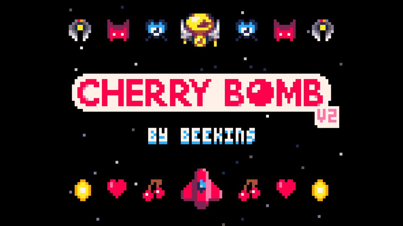 Cherry Bomb V2 (Pico-8 Shmup) Full Gameplay - YouTube