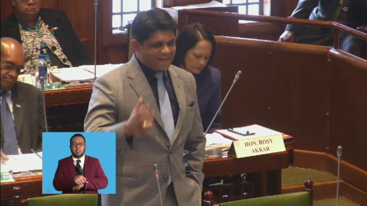 Fijian Attorney-General delivers ministerial statement - YouTube