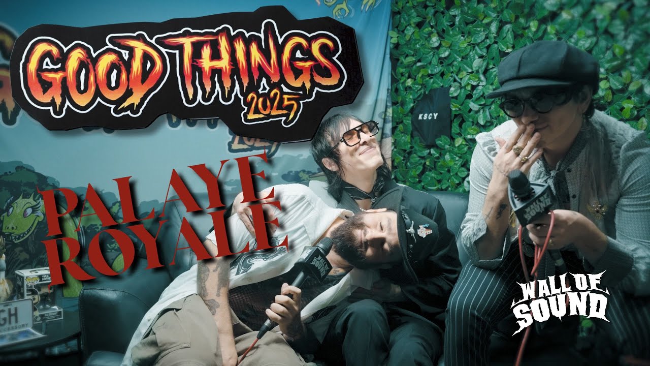 Palaye Royale - Good Things Festival Interview // Wall Of Sound - YouTube