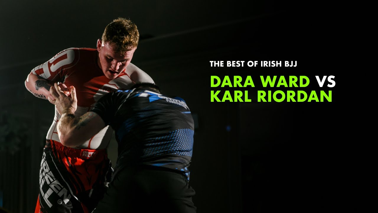 GAMA: Dara Ward vs Karl Riordan at Irish BJJ competition - YouTube