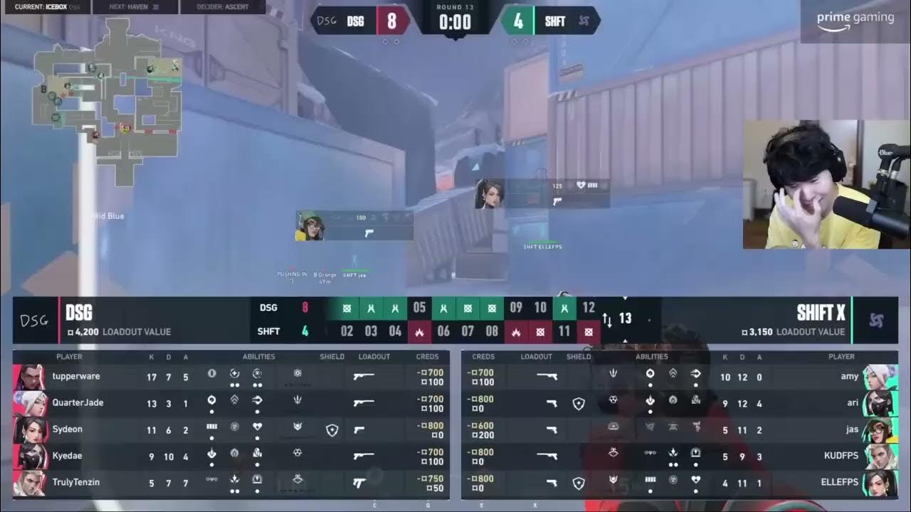 Toast Reacts To DSG GC Kyedae's Team - YouTube