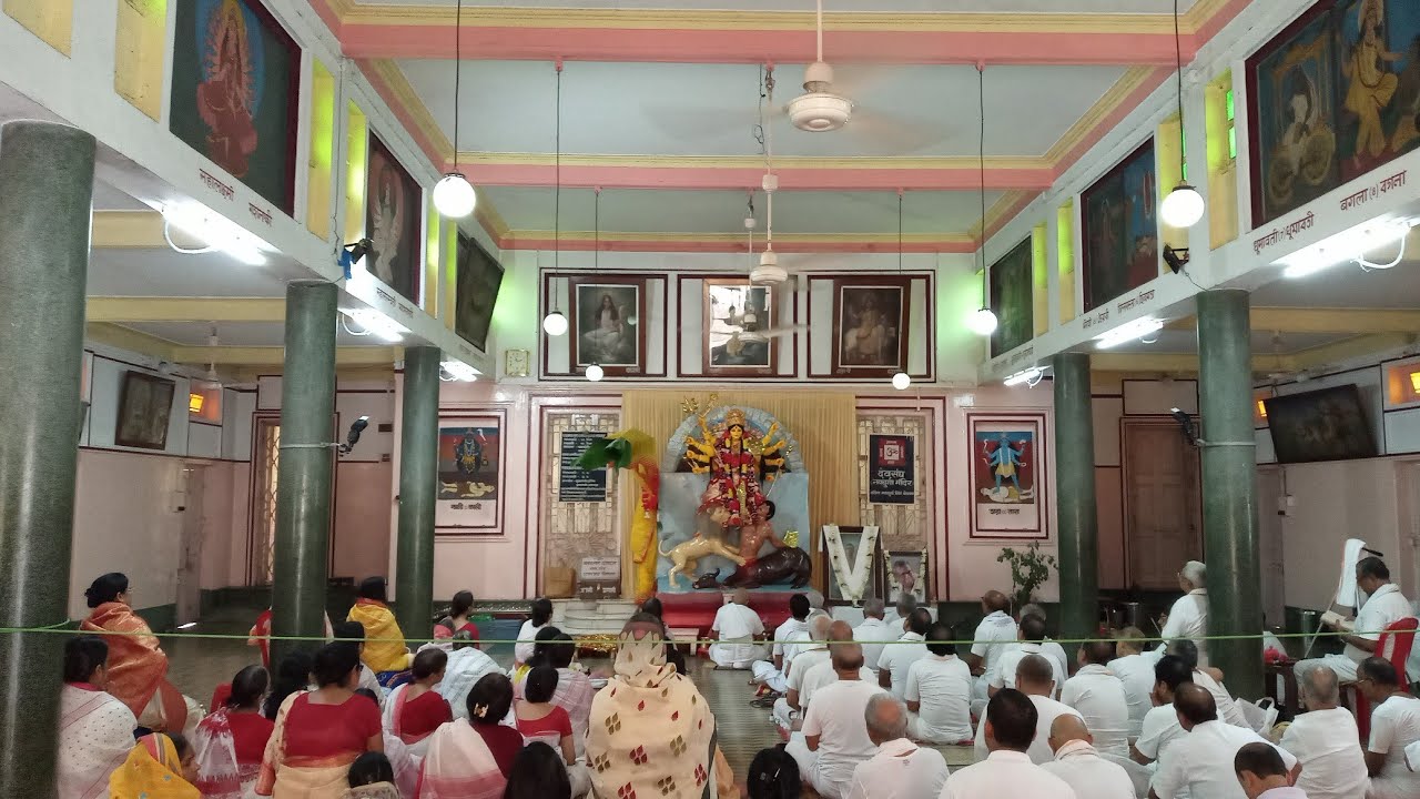 Nav Durga Temple | Dev Sangha Ashram Bompas Town | Deoghar - YouTube