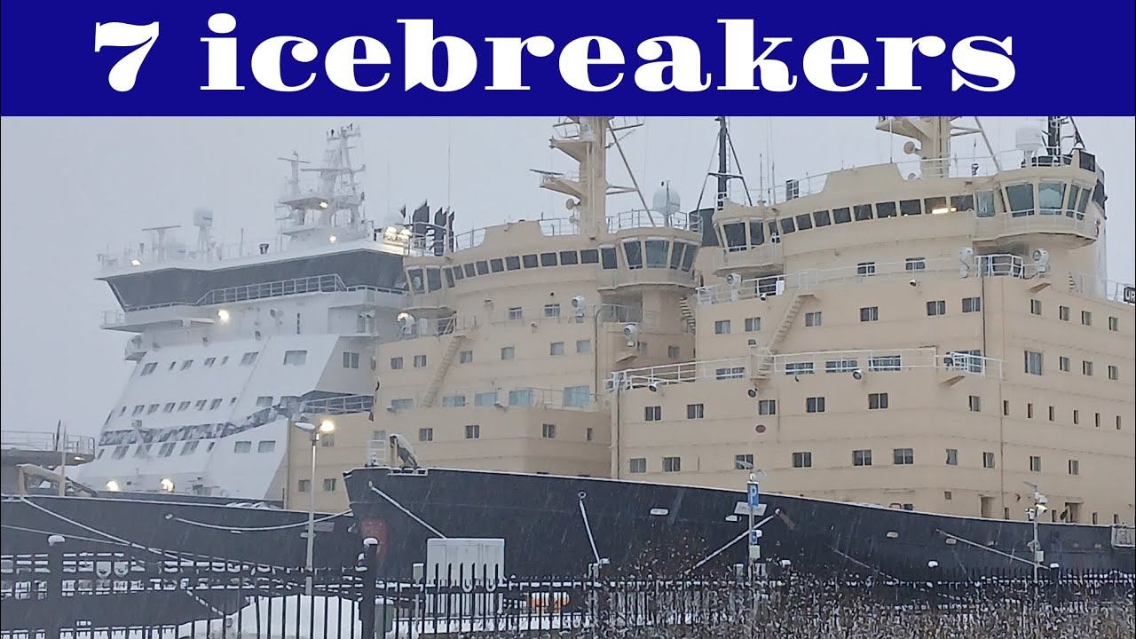 7 icebreakers in Helsinki - YouTube