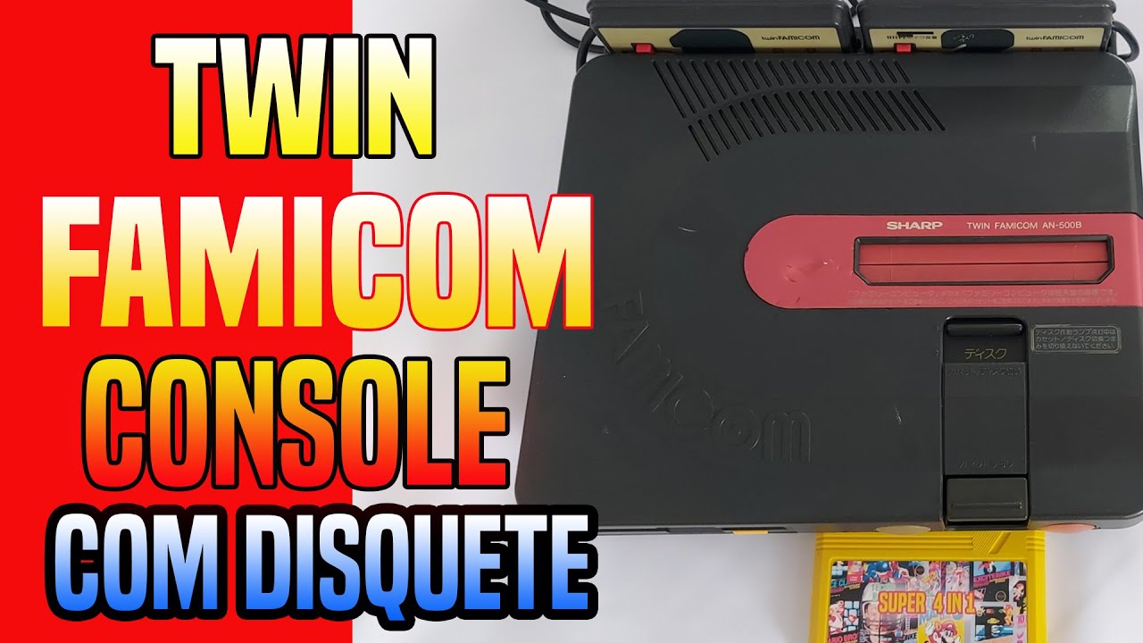 TWIN FAMICOM O CONSOLE DA NINTENDO FEITO PELA SHARP - YouTube