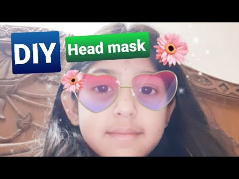 DIY head mask for kids - YouTube