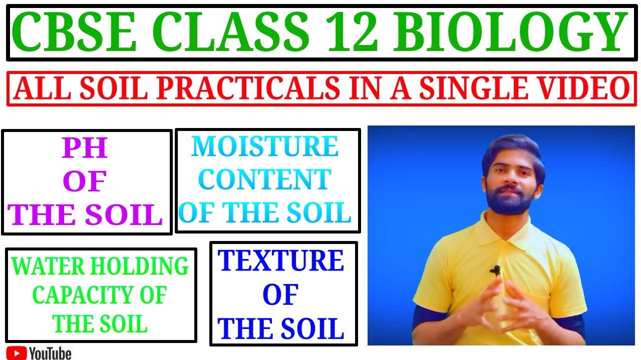 ALL SOIL PRACTICALS | TEXTURE, PH, MOISTURE AND WATER HOLDING CAPACITY ...