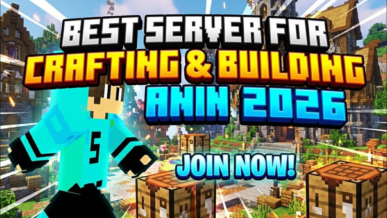 Best Survival Server For Crafting and Building 2026 || Join Now! - YouTube