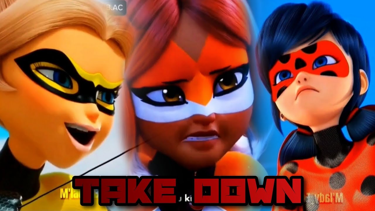 Take Down|AMV|Miraculous Ladybug|Kpop Demon Hunters|Huntrix - YouTube