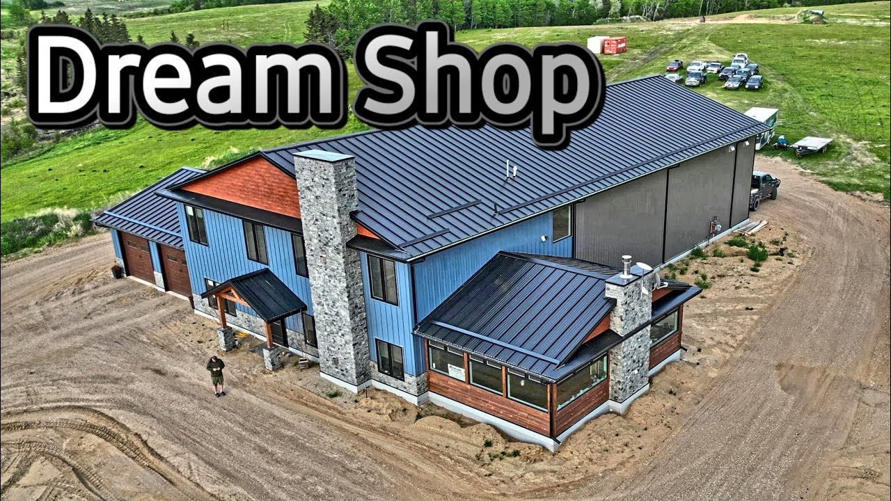 Building Our Dream Shop/House Part 22:Huge Update - YouTube