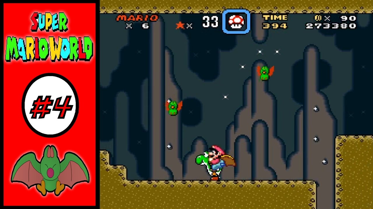 Into the Caves! - Super Mario World | Part 4 - YouTube