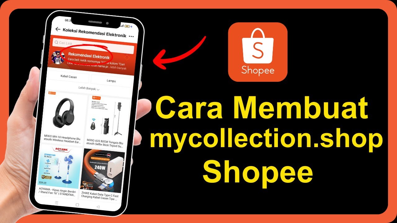 Cara Membuat mycollection.shop Shopee Affiliate Lengkap - YouTube